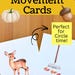 Fall Movement Cards for Kids, Preschool Gross Motor Activity Flashcards ...