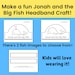 Jonah and the Big Fish Bible Story, Jonah Activities and Games, Jonah ...