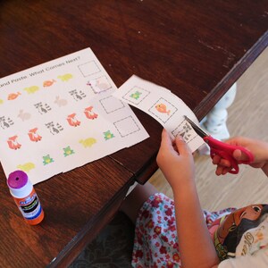 What Comes Next? Pattern Practice, Cut and Paste Activities, Preschool ...