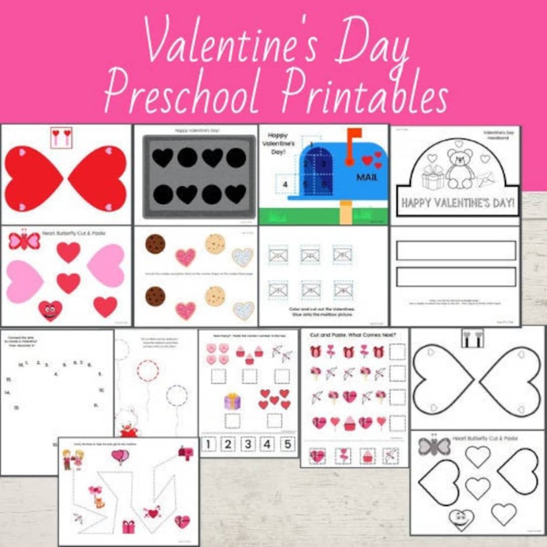 Valentine's Day Preschool Activities, Valentine's Day Preschool ...