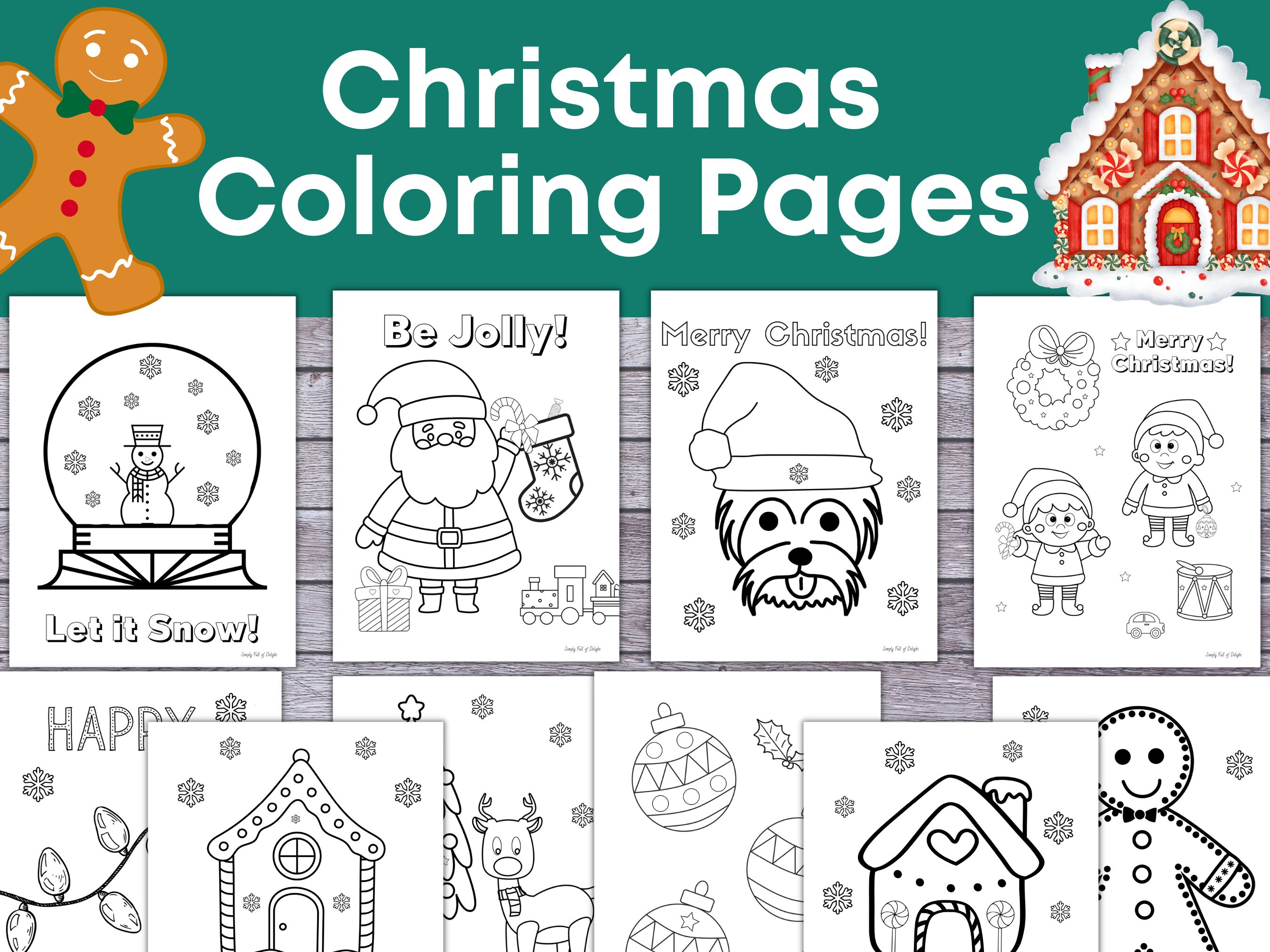 Christmas Bundle Preschool Printables, Christmas Preschool Activities ...