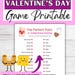 Valentine's Day Perfect Pairs Game, Valentine Printable Games, Food ...