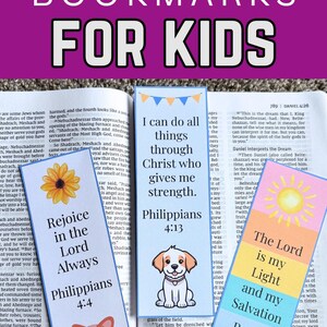 Bible Verse Bookmark Printable, Christian Printable, Bible Verse ...