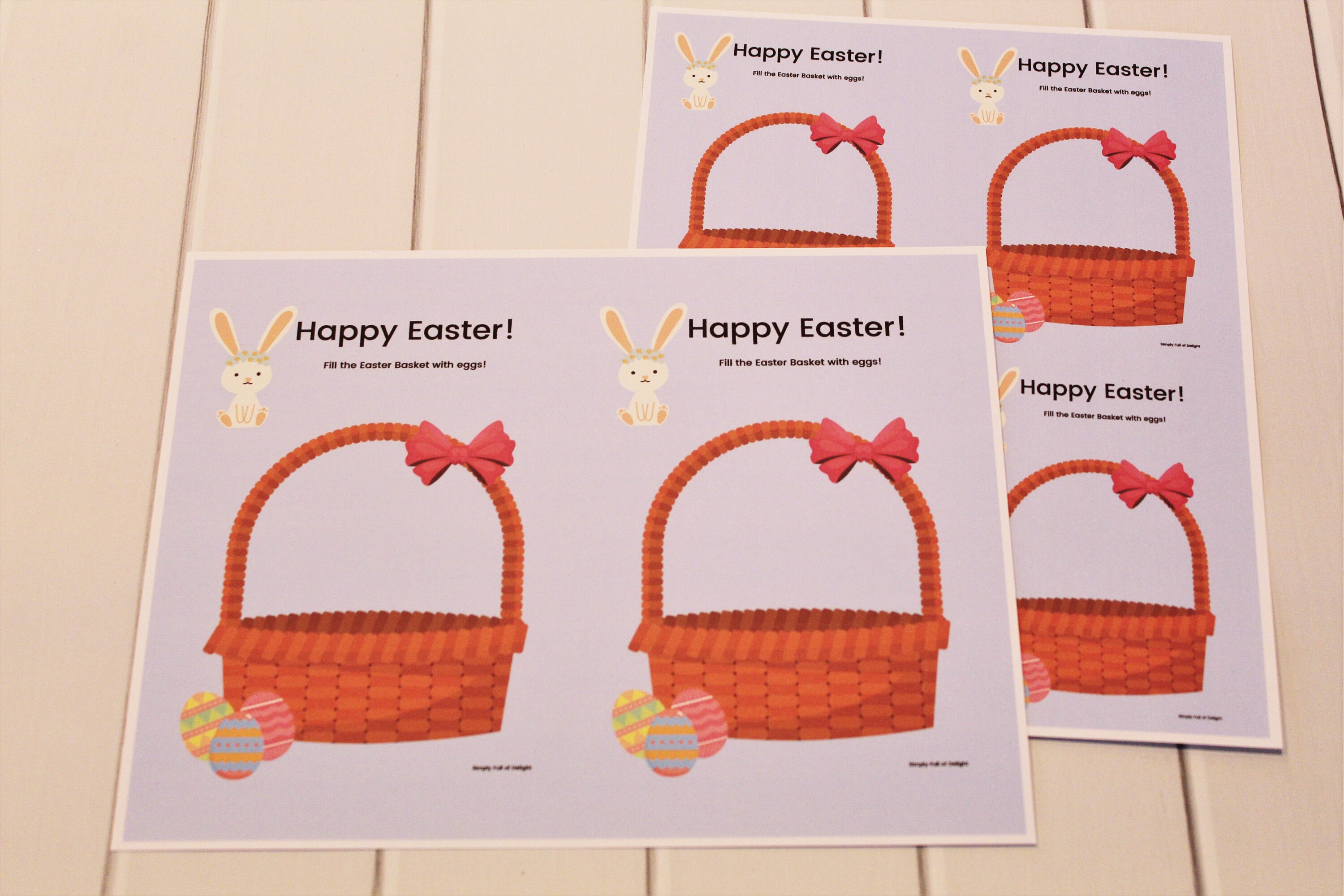 Printable Mini Easter Playdough Mats, Easter Printable for Kids ...