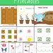 HUGE BUNDLE Preschool Activities, Homeschooling Preschool Printables ...