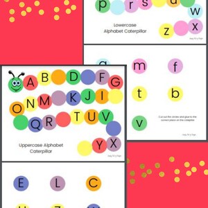 ABC Preschool Activities, Teaching Alphabet, Uppercase Lowercase ...