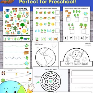 Earth Day Preschool Activities, Earth Day Printables, Earth Day ...