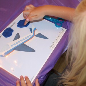 5 Incredible Printable Play Dough Mats, Preschool Transportation Theme ...