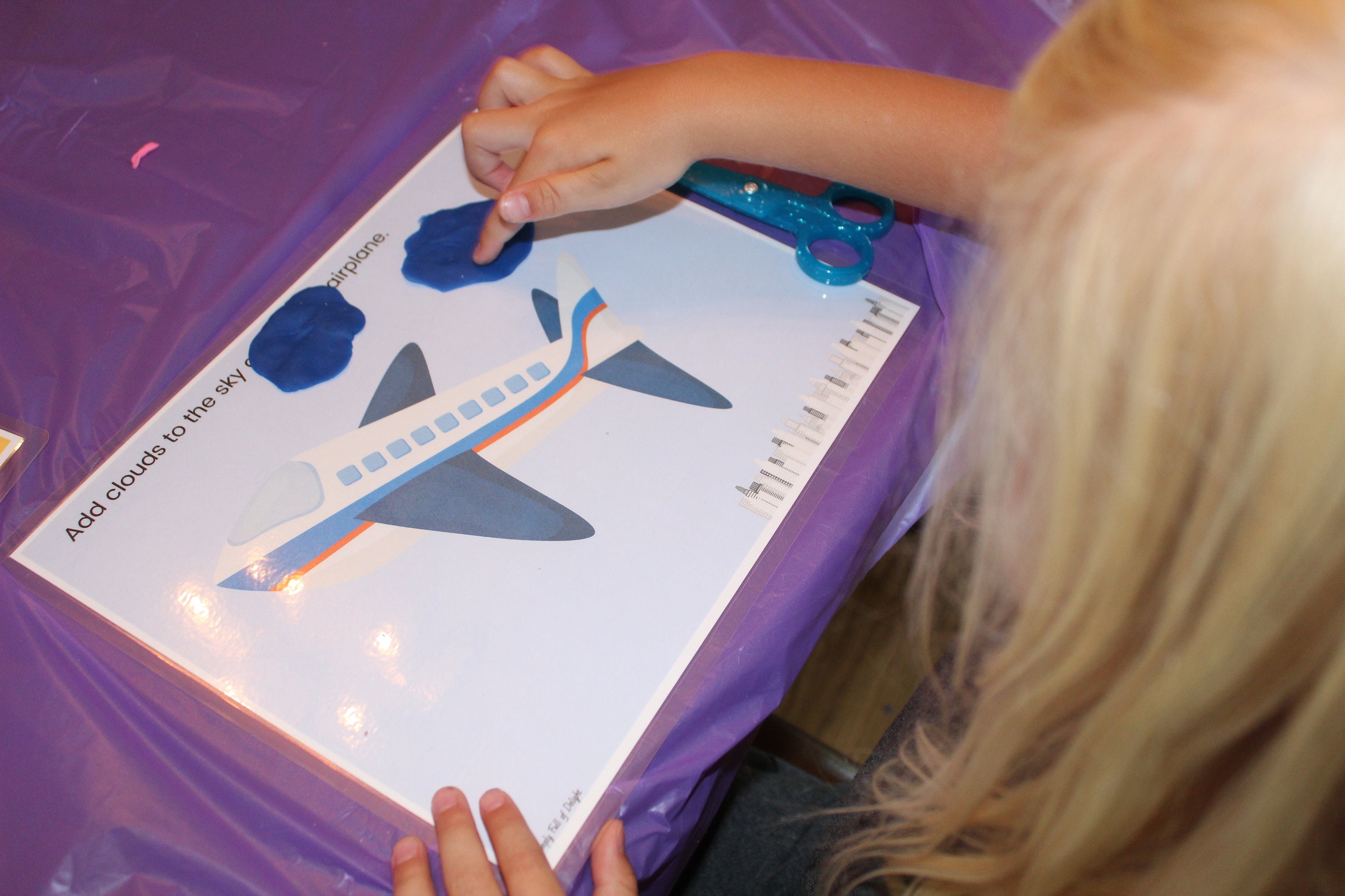 5 Incredible Printable Play Dough Mats, Preschool Transportation Theme ...