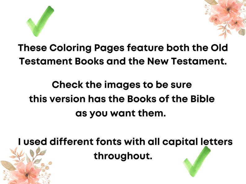 Books of the Bible Coloring Pages Printable, Christian Printable, Bible ...