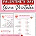 Valentine's Day Perfect Pairs Game, Valentine Printable Games, Food ...