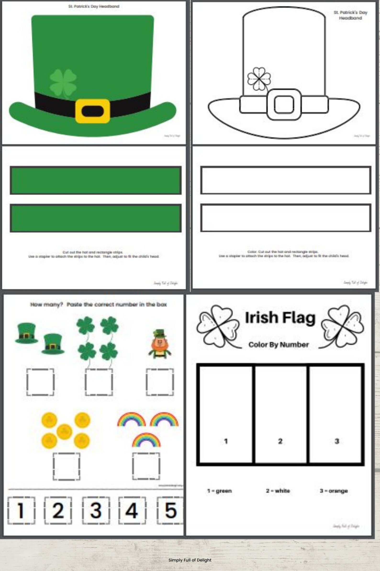 St. Patrick's Day Preschool Activities, St Patricks Day Preschool ...