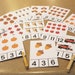 Fall Count Clip Cards, Montessori Math Printable, Homeschooling ...
