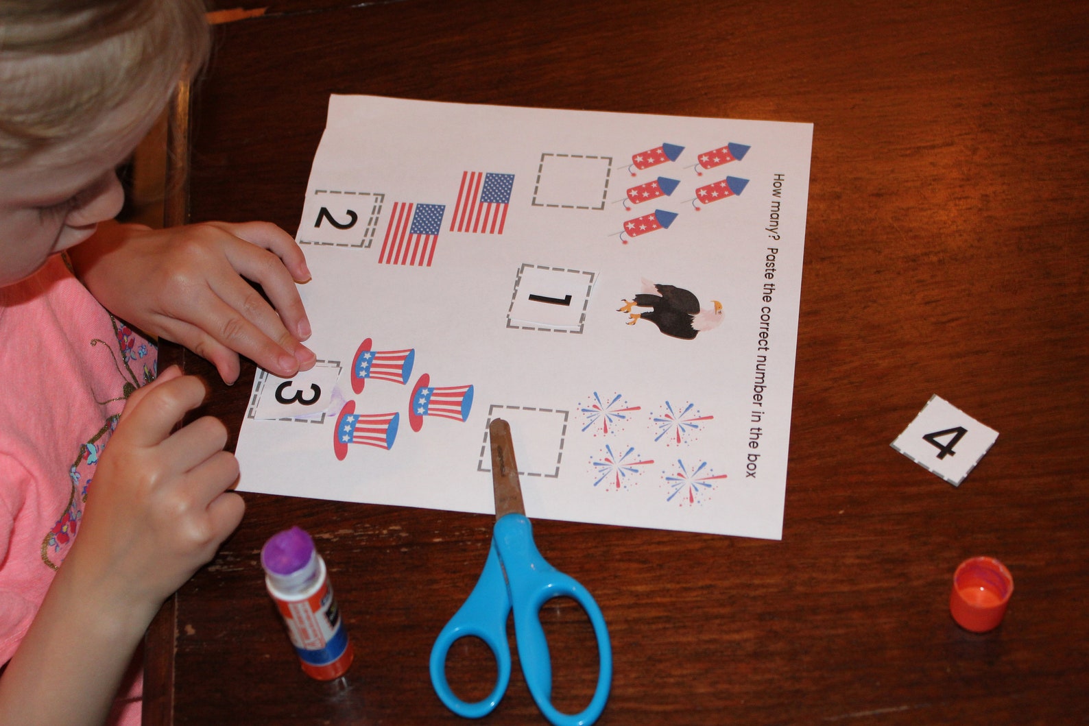 Patriotic Preschool Activities, Patriotic Preschool Worksheets, 4th of ...