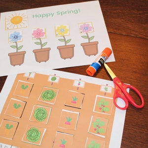 Spring Preschool Activities, Spring Preschool Printable, Spring ...