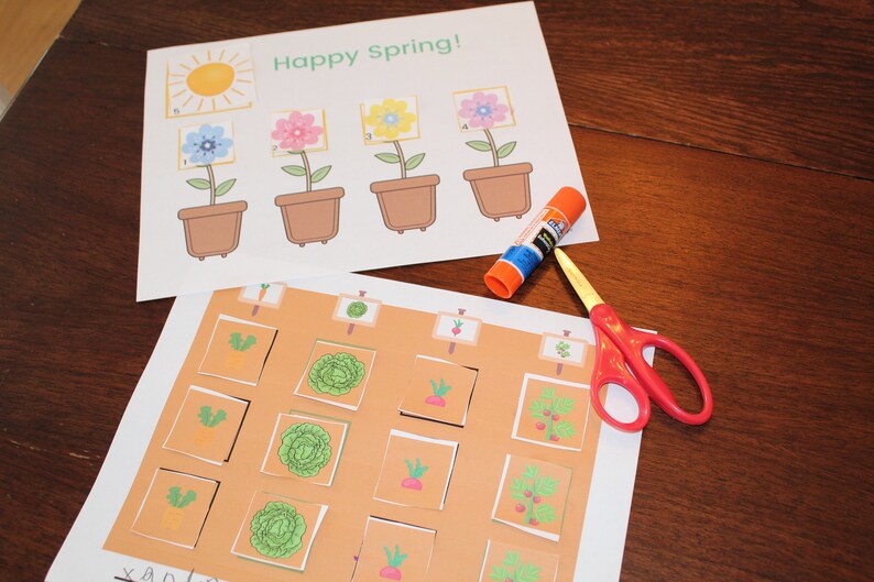 Spring Preschool Activities, Spring Preschool Printable, Spring ...