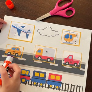 Transportation Preschool Activities, Transportation Printables ...