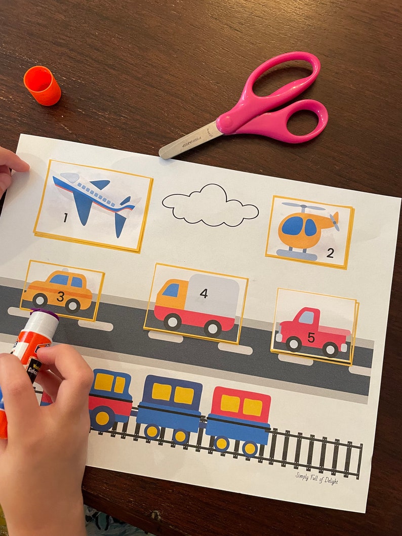 Transportation Preschool Activities, Transportation Printables ...