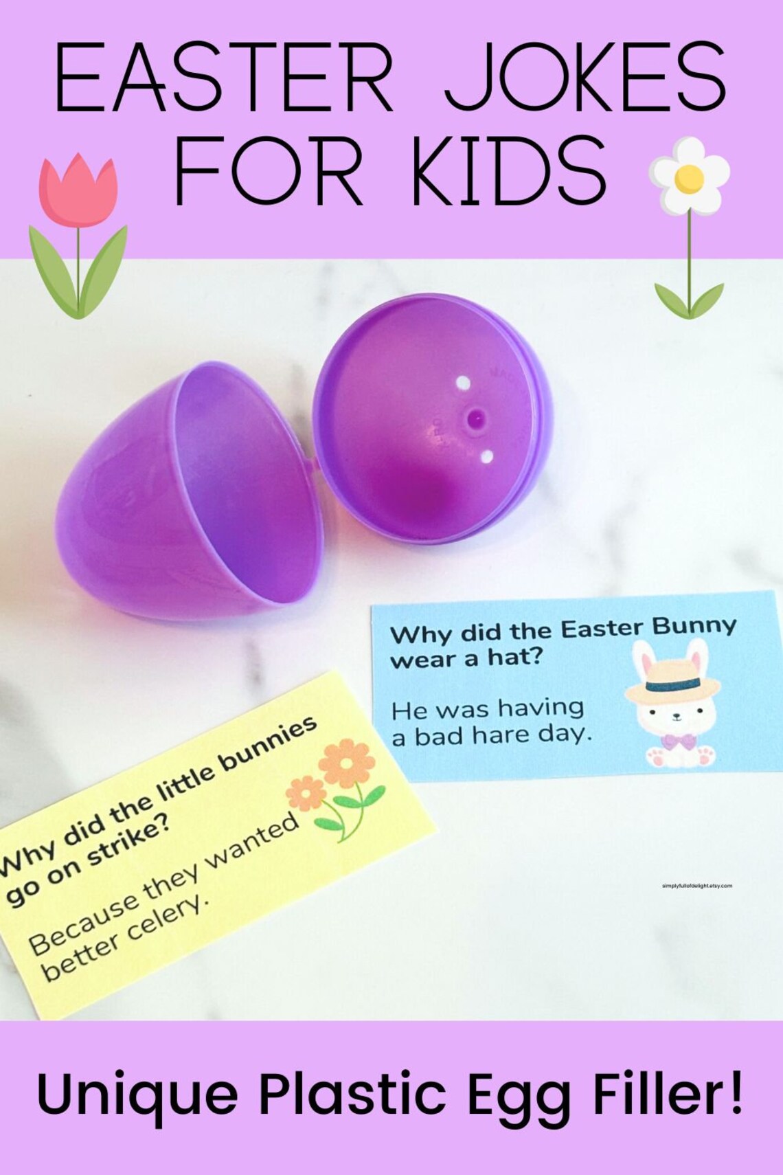Easter Jokes for Kids, Easter Lunch Box Notes for Kids, Easter Lunchbox ...