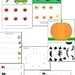 Fun Fall Printable Set for Preschool, Fall Preschool Activities Pack ...