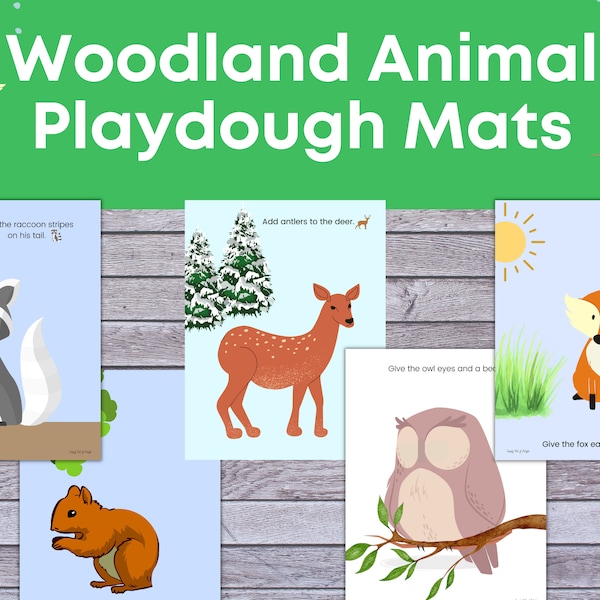 Forest Play Mat - Etsy