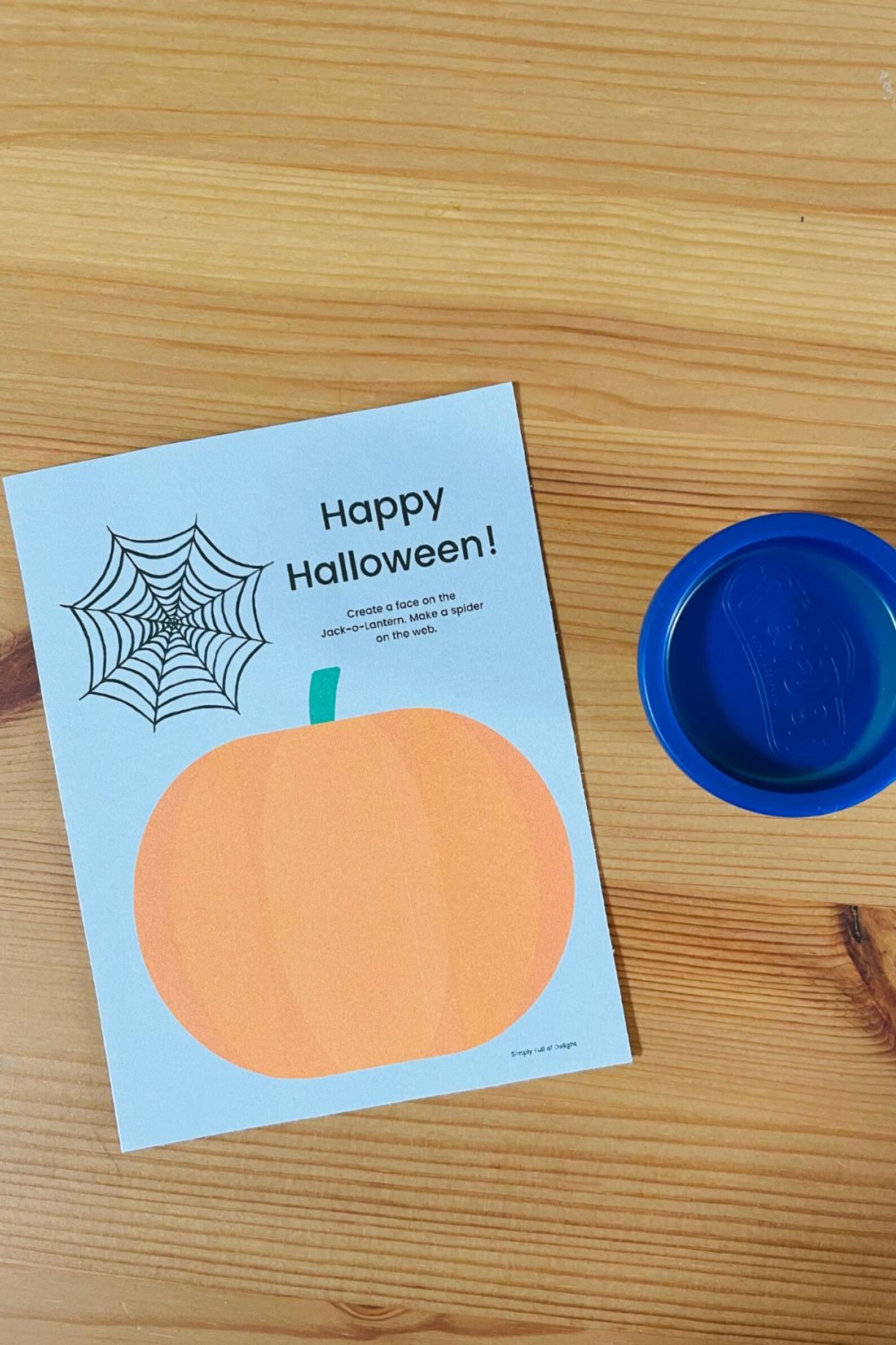 Printable Mini Halloween Playdough Mats, Halloween Printable for Kids ...