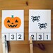 Halloween Count Clip Cards, Montessori Math Printable, Homeschooling ...