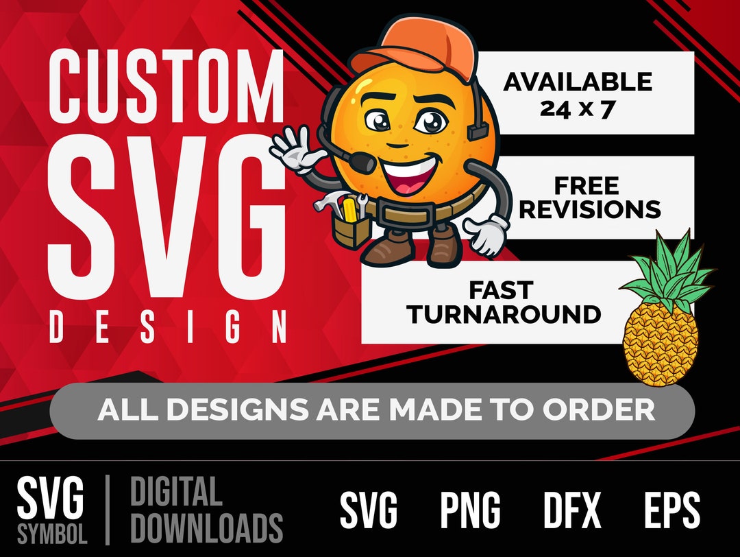 Custom SVG Design and Vector Files - SVG Files for Cricut - Digital Cut ...