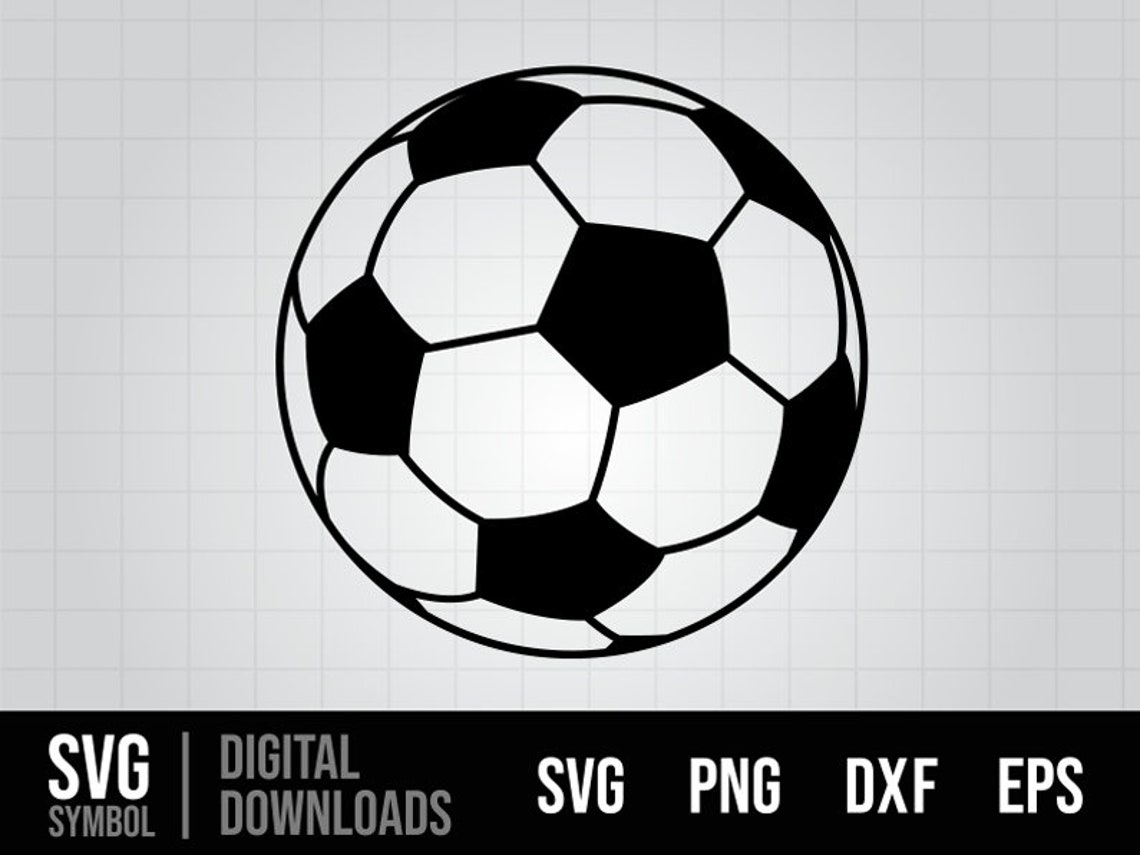 Soccer Ball SVG Files, Football Cut Files, Soccer Ball Vector Files ...