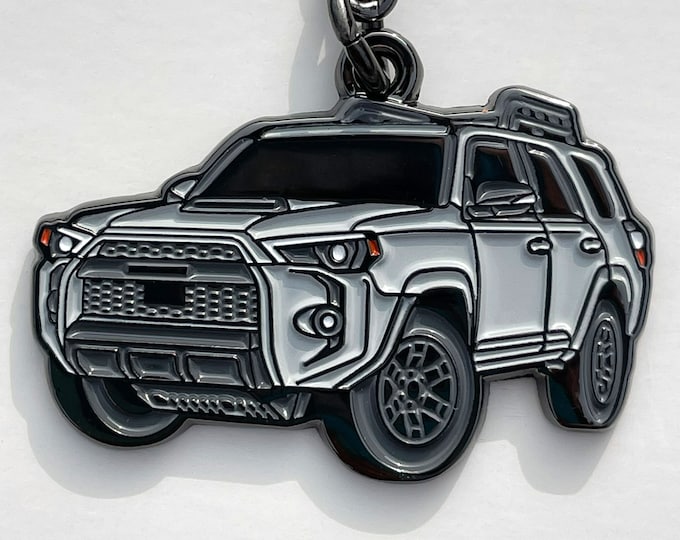 Toyota 4runner Keychain White Army Green Cement Gray Black - Etsy