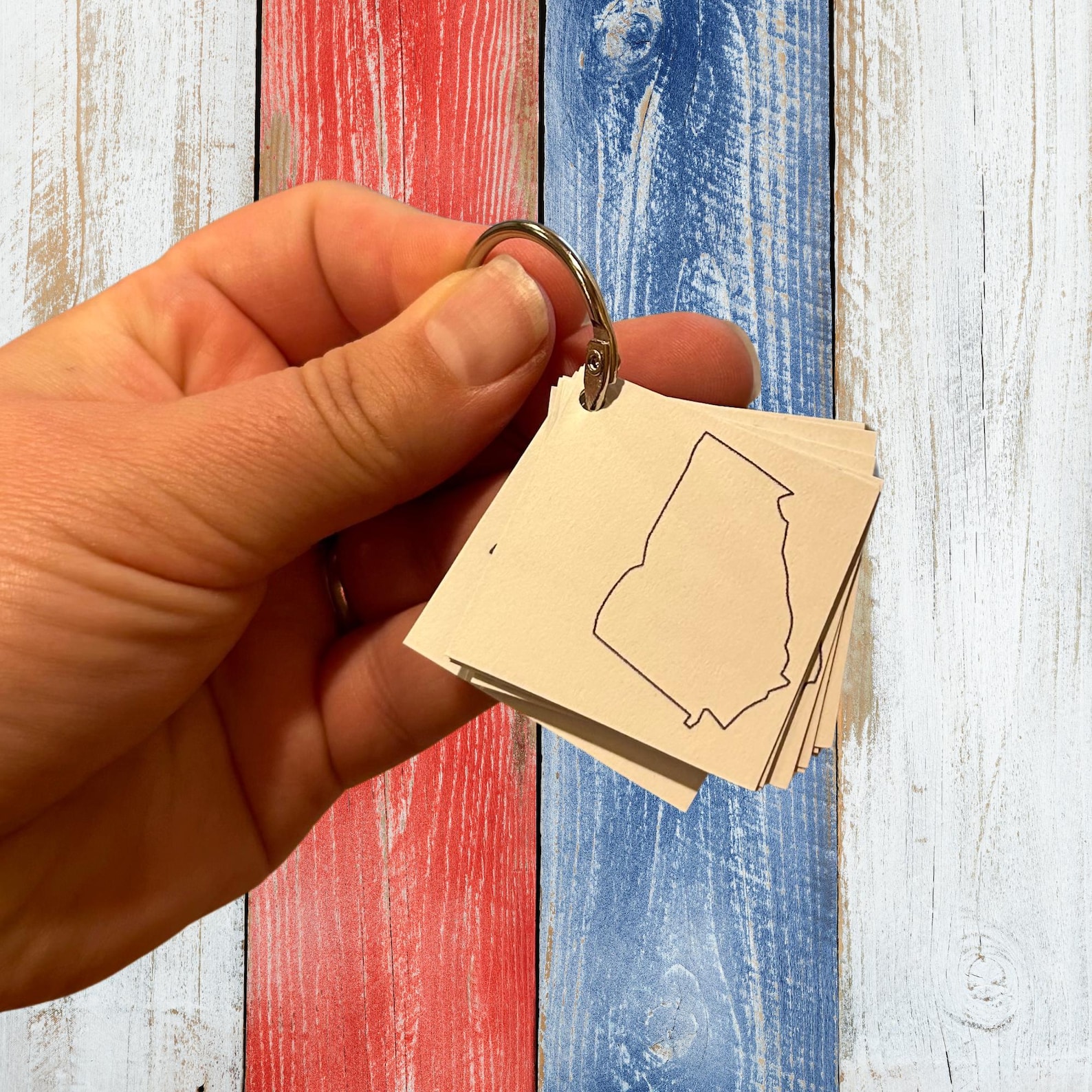 50 States Fast Facts | United States Flash Cards | Homeschool Resource ...
