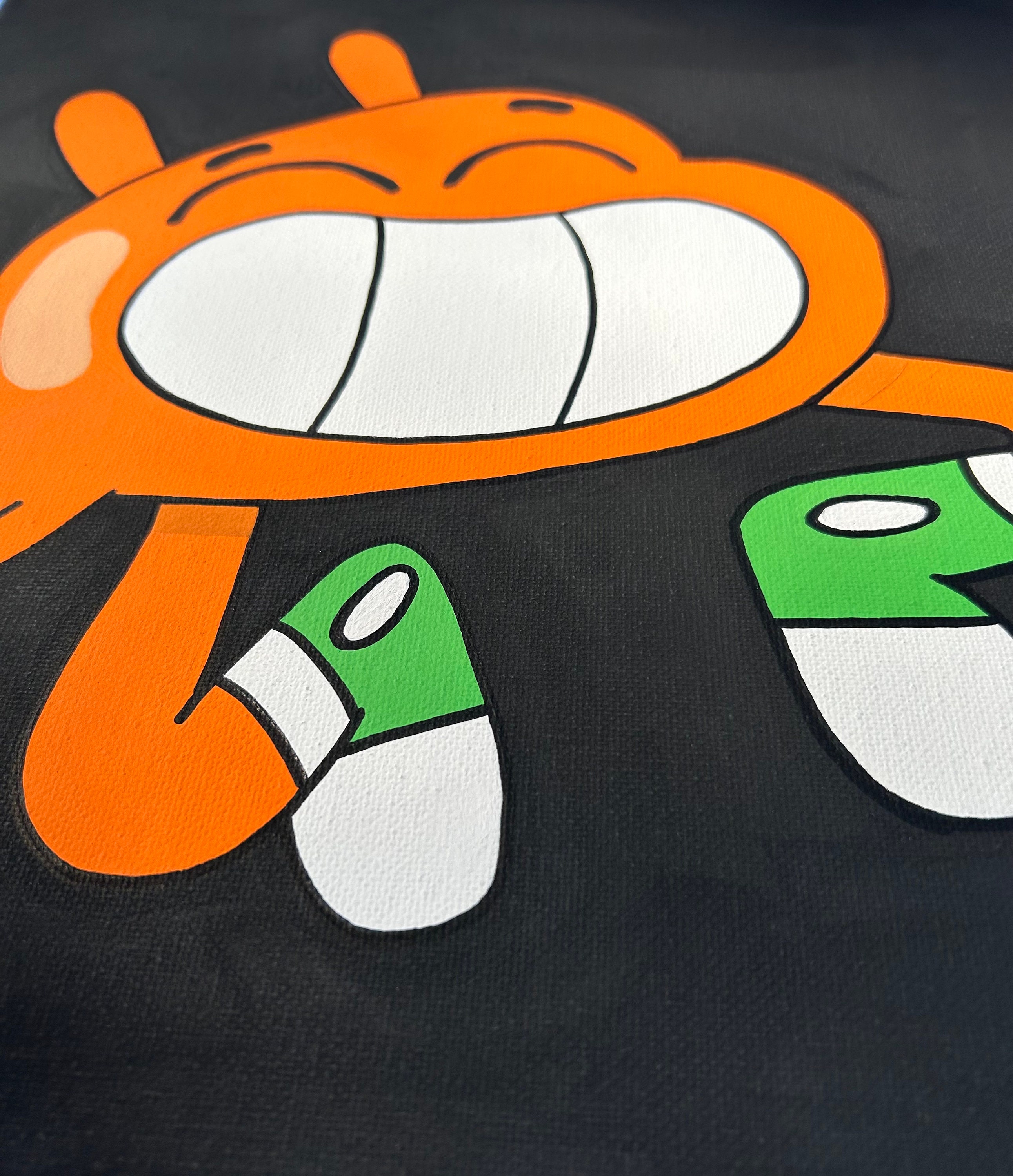 Darwin Watterson Painting (12x12) - Etsy