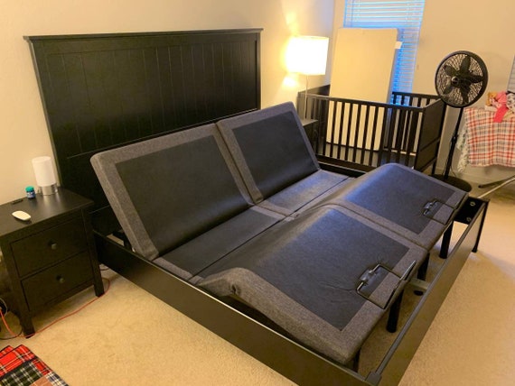 Split Queen Dual Adjustable Electric bed with 10 memory | Etsy