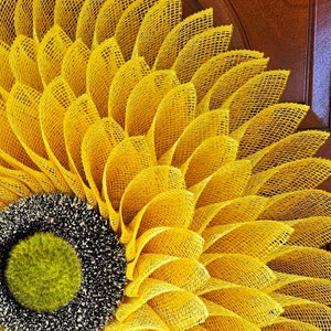 Outdoor Sunflower Front Door Wreath, Double Door Porch Decor, Spring ...