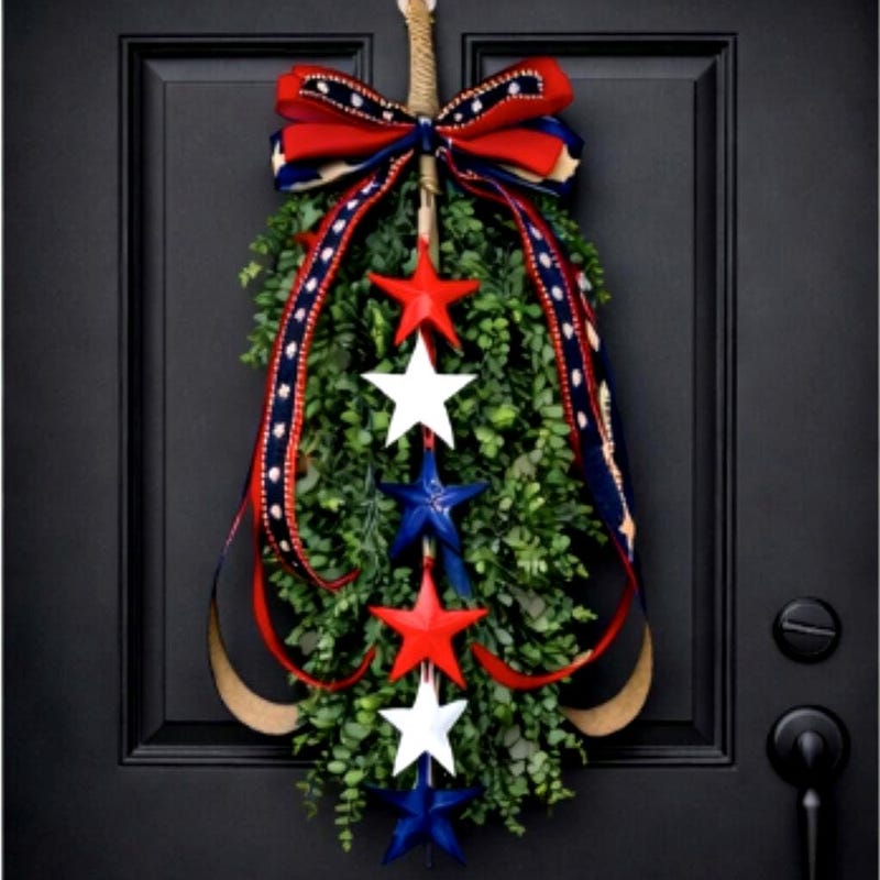 Front Door Bell Wreath - Etsy