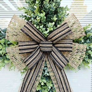 Handmade Easter Cross Front Door Wreath Swag for Indoor Outdoor Year ...