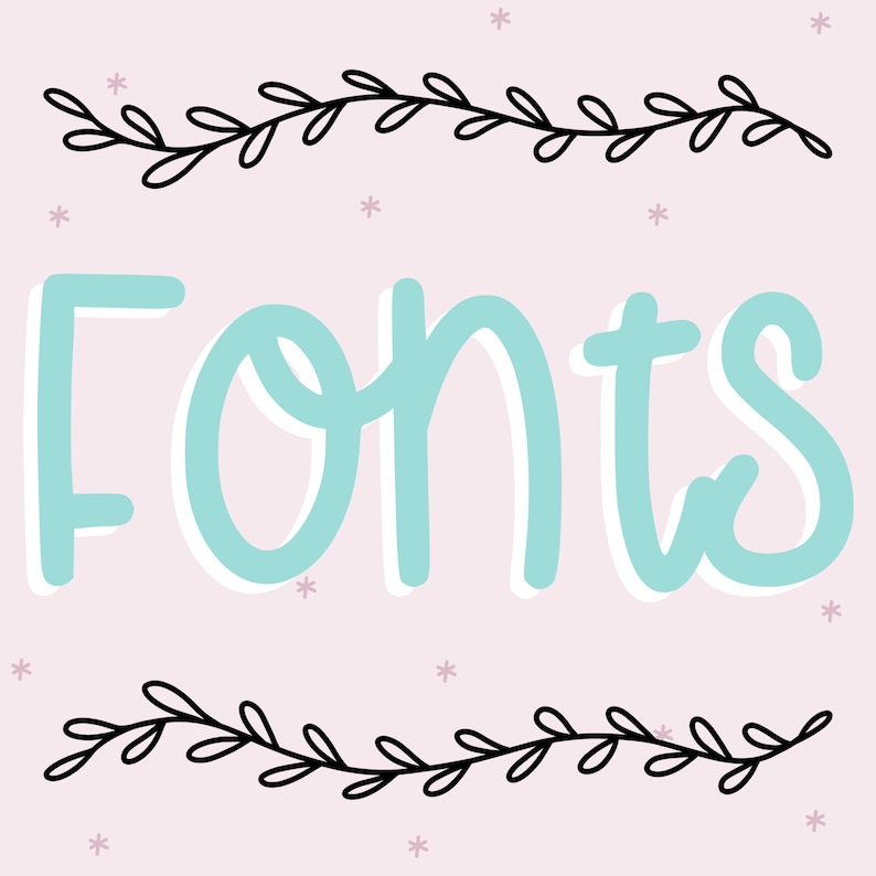 Whimsy Doodle OTF Hand-lettered Font - CD - Digital Download for ...