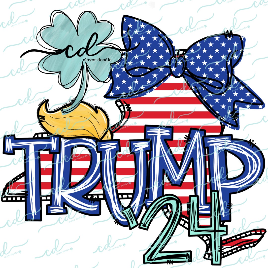 Doodle State New York- Trump 24- CD -PNG, Digital Download for ...