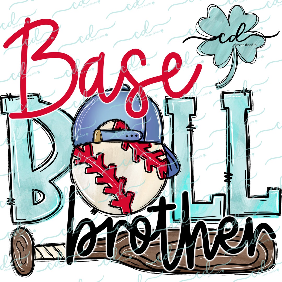 Baseball Brother- CD - PNG, Digital Download for Sublimation and ...