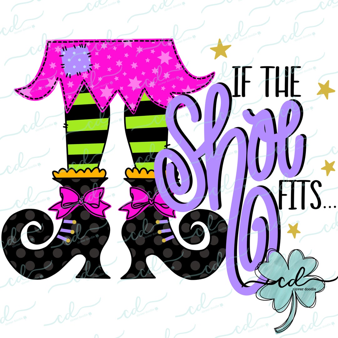 Halloween Witch Legs With Saying- CD - PNG, Digital Download for ...