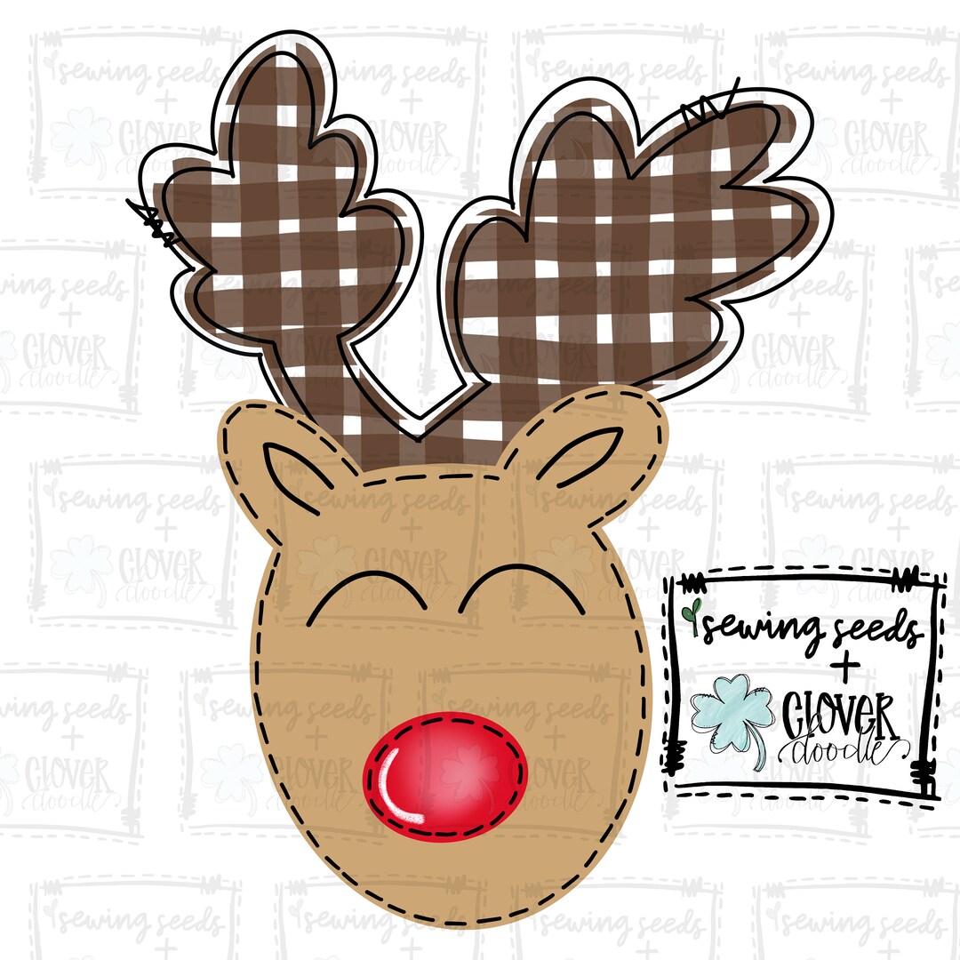 Christmas Reindeer Boy - SS+CD - PNG, Digital Download for Sublimation ...