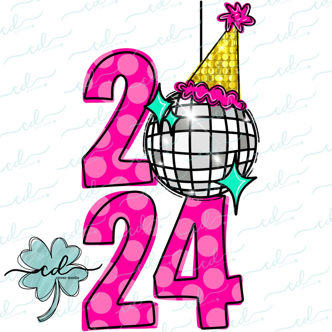 2024 Disco Ball Girly CD PNG, Digital Download for Sublimation and ...