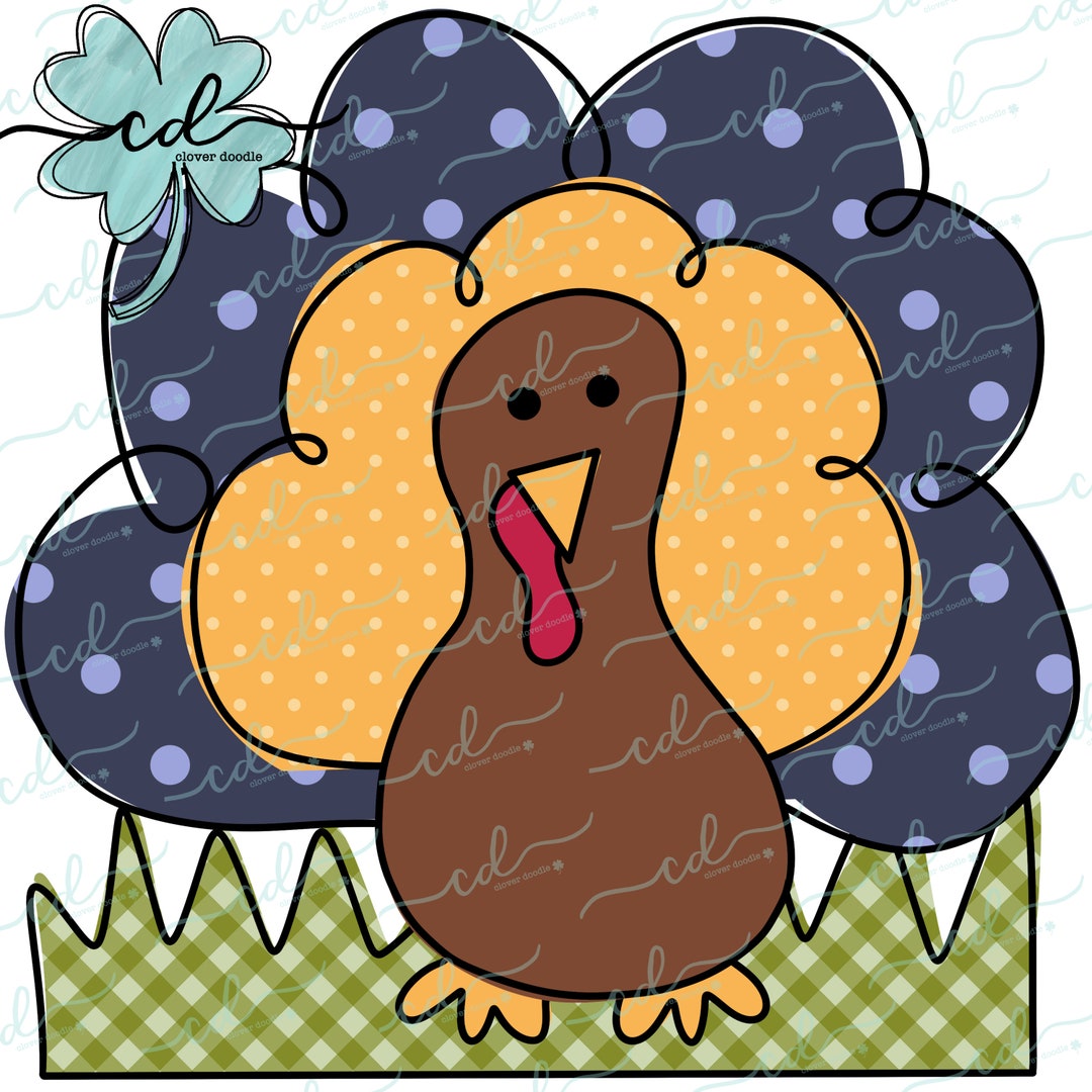 Tommy Turkey- CD - PNG, Digital Download for Sublimation and Printables ...