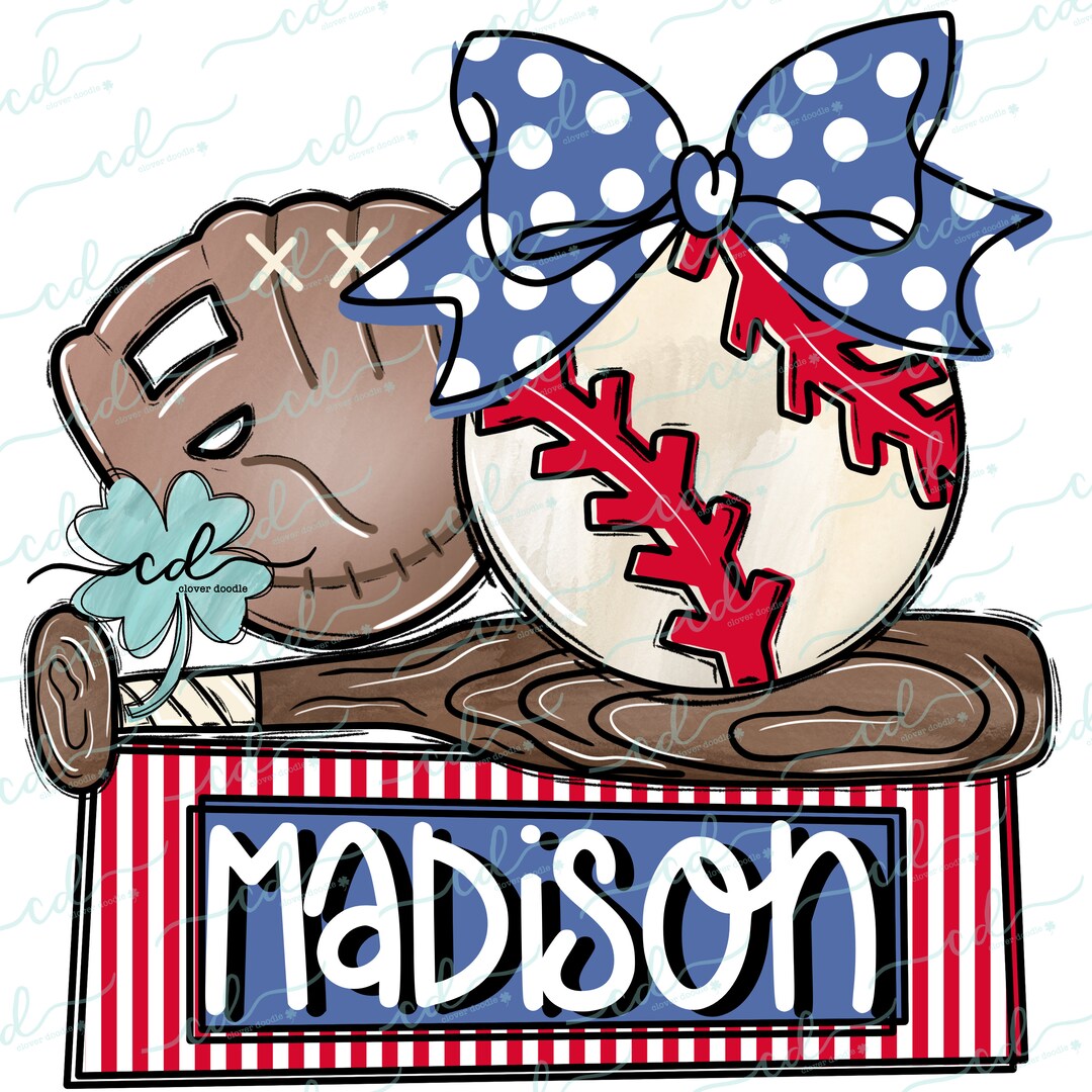 Girl's Baseball Trio W/ball Cap + Nameplate- CD - PNG, Digital Download ...