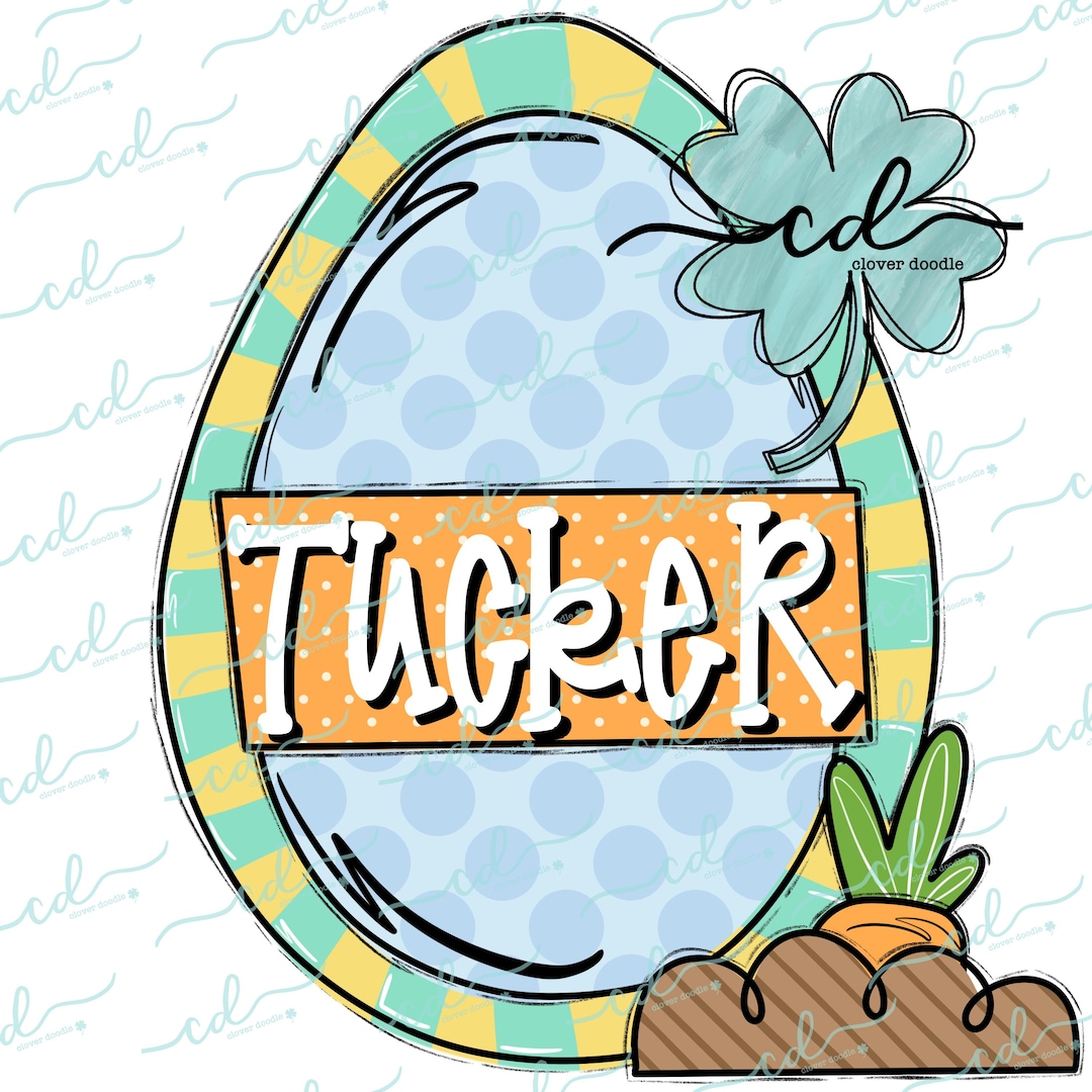 Dapper Little Easter Egg With Nameplate- CD- PNG, Digital Download for ...