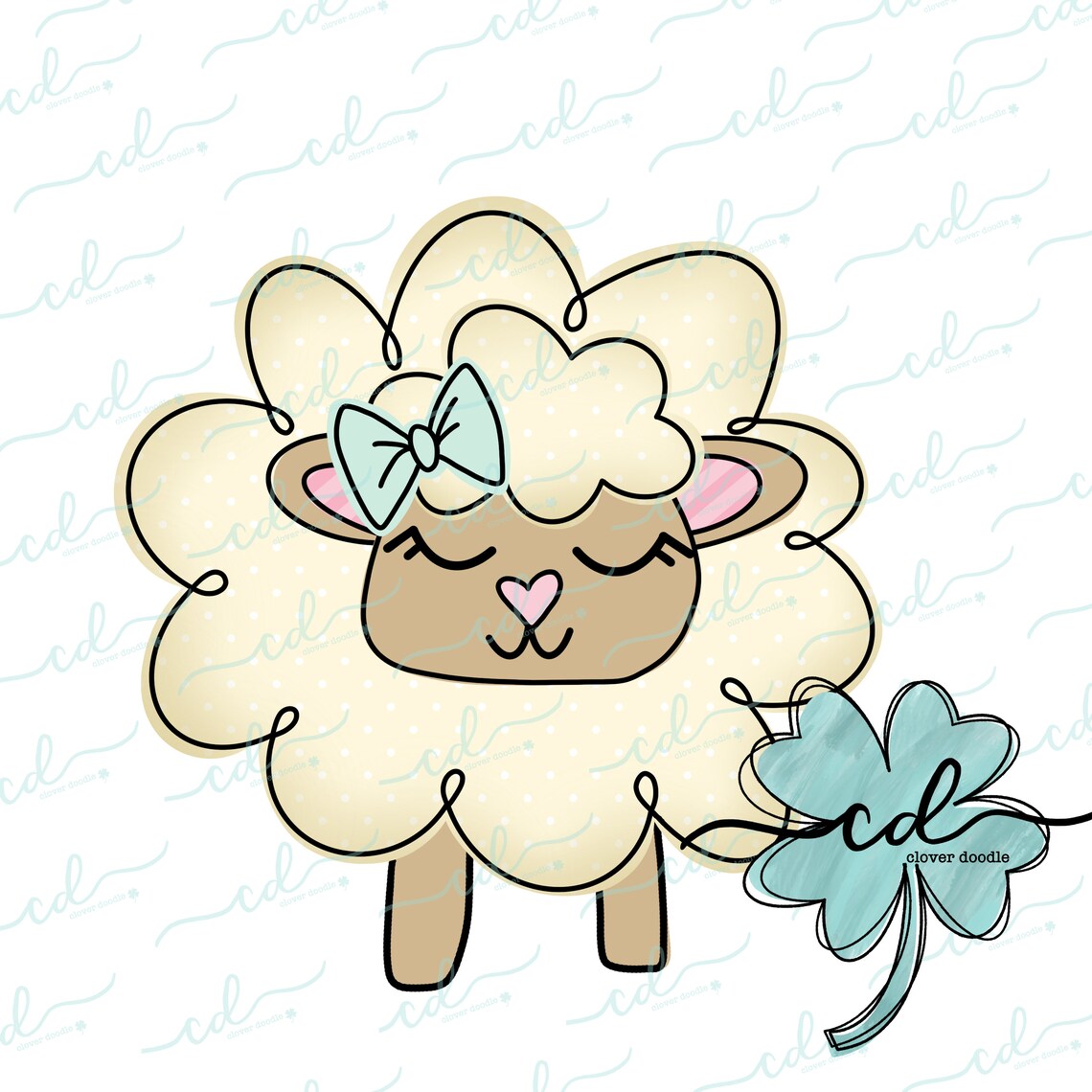 Sally Sheep CD PNG Digital Download for Sublimation and - Etsy