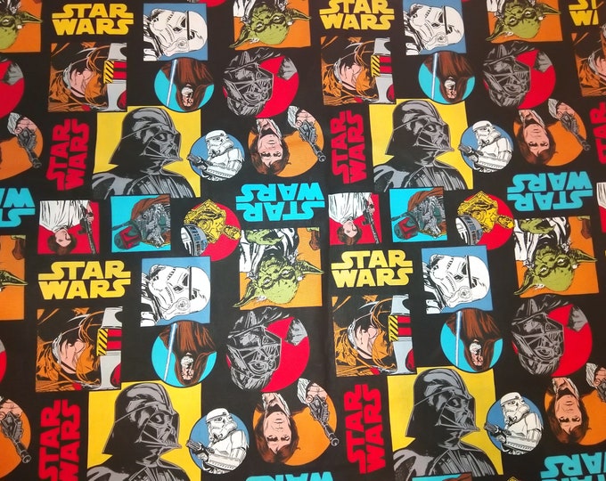 Star Wars Fabric Starwars Fabric Fat Quarter, Half Yard, Yard Star Wars ...