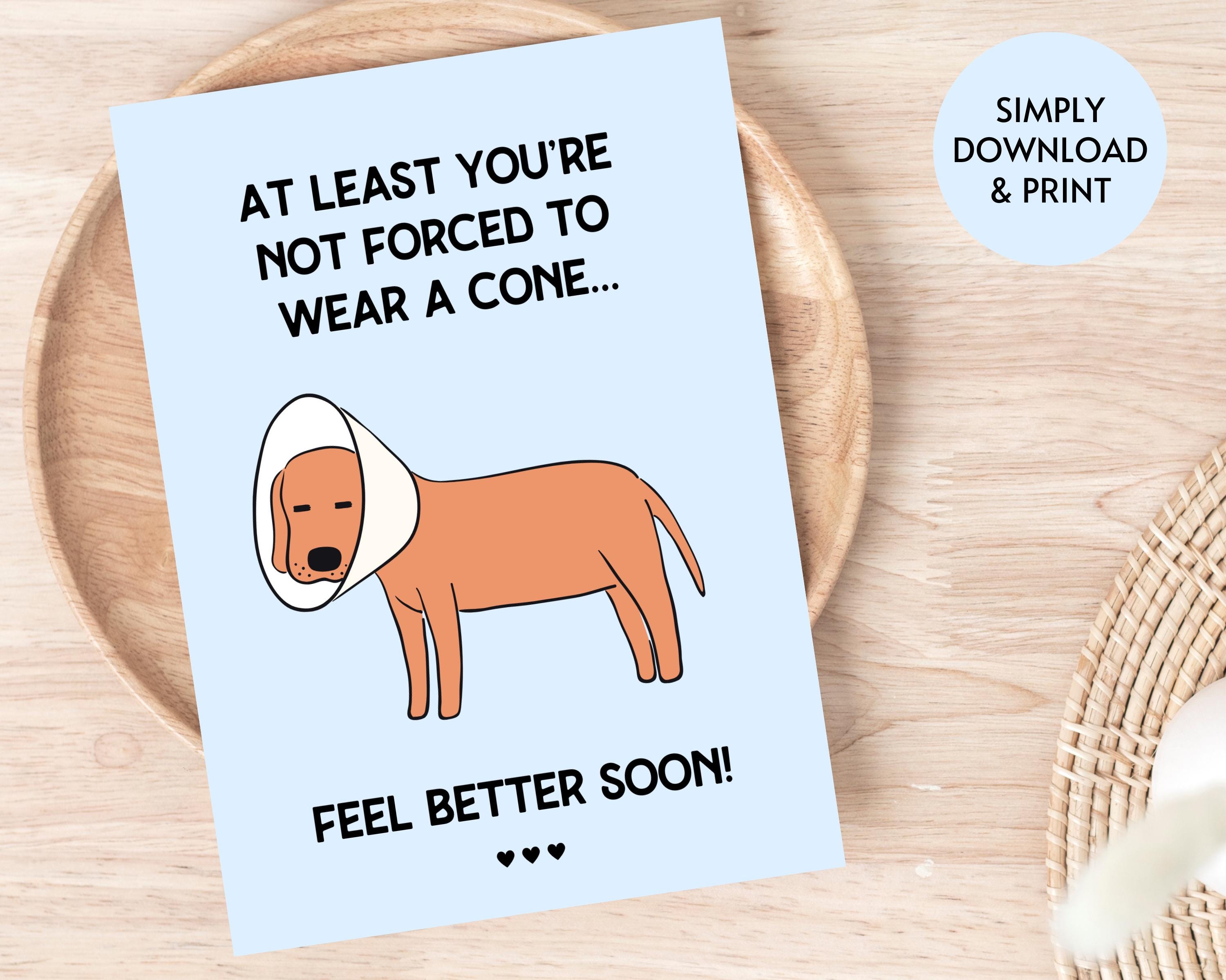 Funny Get Well Soon Card, Feel Better Soon Card, Operation Recovery ...