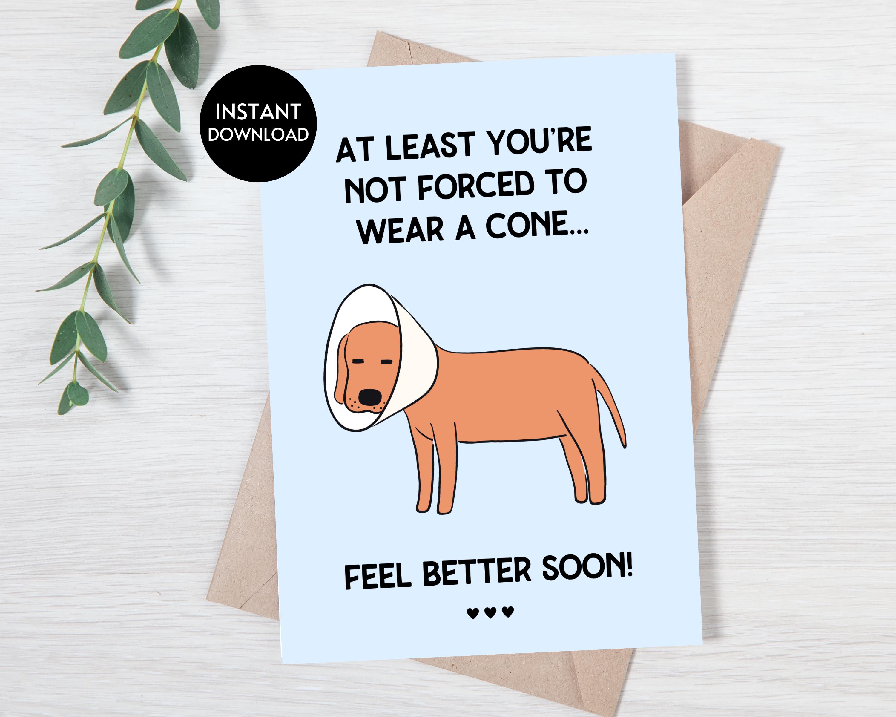 Funny Get Well Soon Card, Feel Better Soon Card, Operation Recovery ...