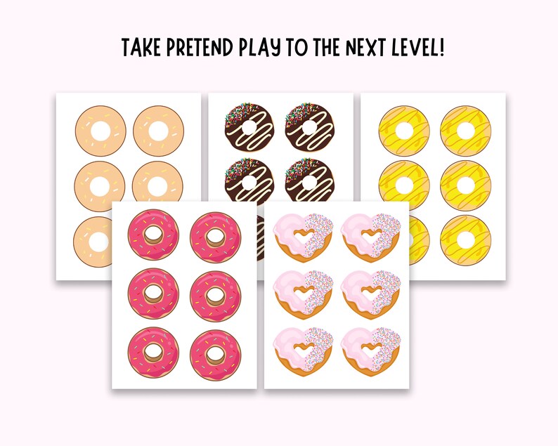 Donut Shop Dramatic Play, Pretend Play Donut Shop, Homeschool Dramatic ...